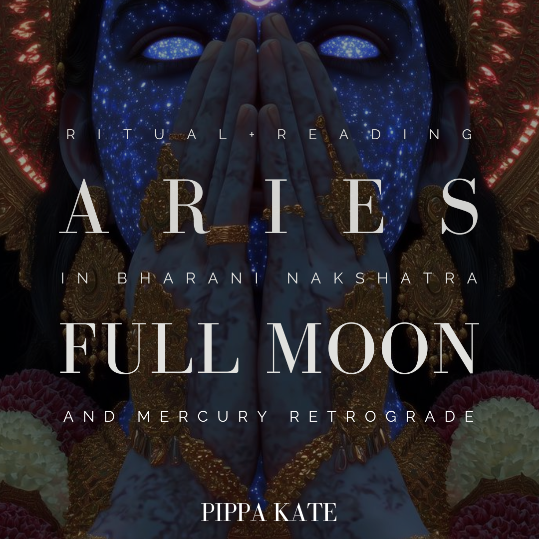 2025: November Aries (Bharani Nakshatra) Full Moon + Mercury Rx